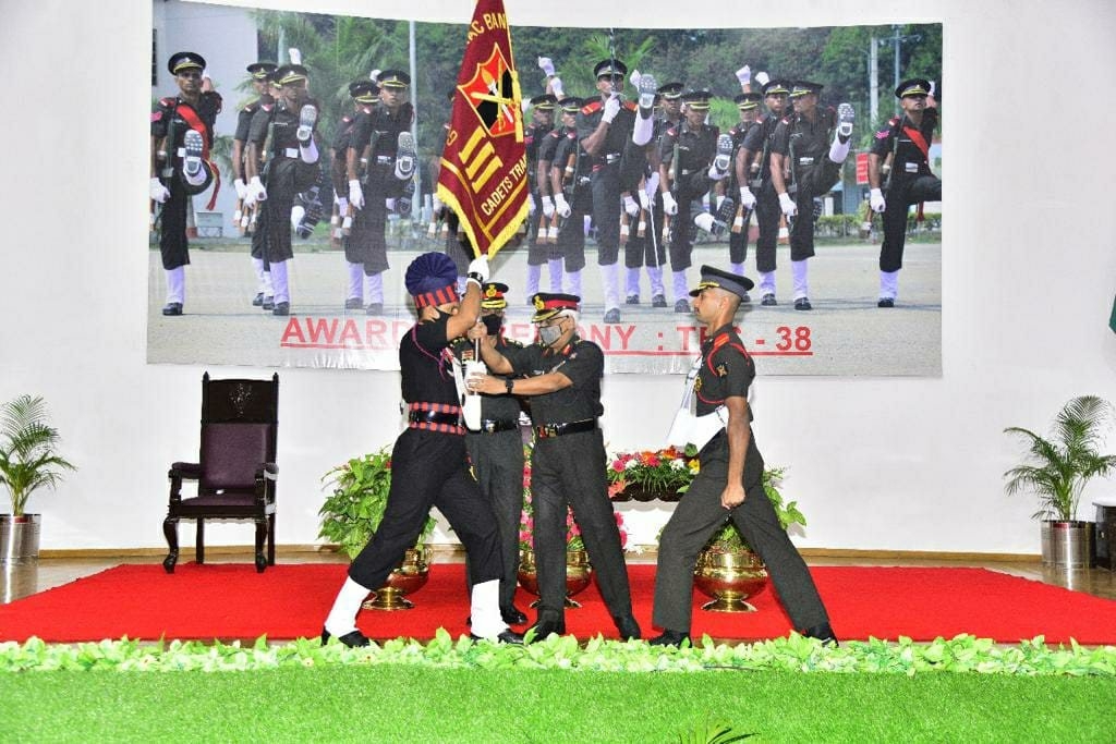 Cadets Training Wing CTW MCEME Passing Out Parade TES-38 Course