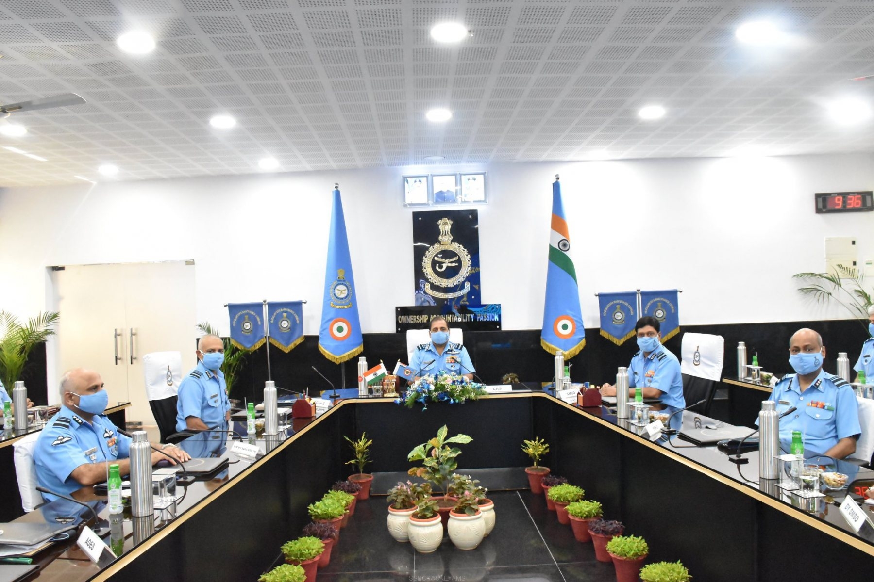 IAF Chief RKS Bhadauria Attends Commanders' Conference Of Maintenance ...