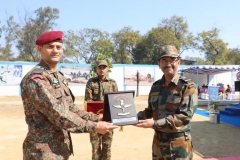 Maroon Beret Ceremonial Parade Held At Garud Regimental Training Centre
