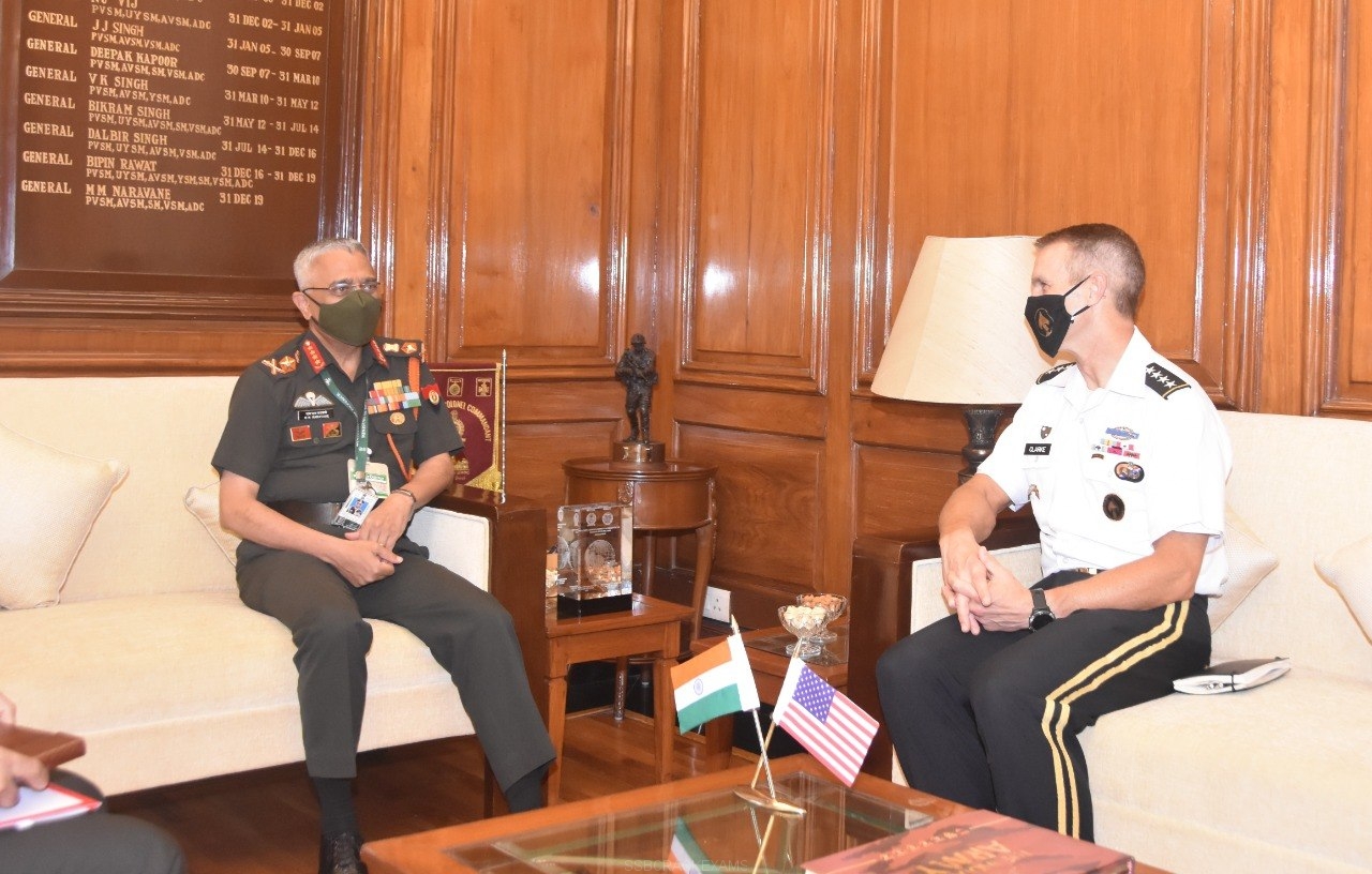 US Special Ops Command Chief General Richard D. Clarke Meets Indian ...