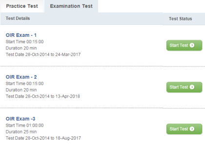 SSB Interview OIR Online Mock Test Series