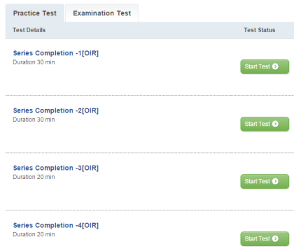SSB Interview OIR Online Mock Test Series
