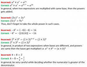 15 Common Mistakes One Should Avoid In Algebra – Mathematics