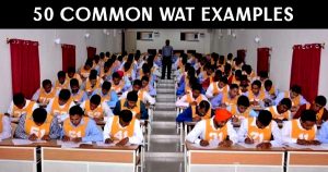 50 Most Common WAT Words With Sample Answers