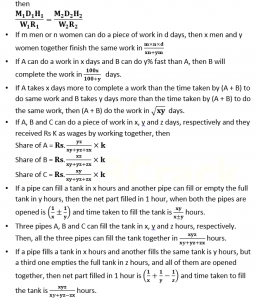 AFCAT 1 2023 Numerical Ability Most Important Formulas