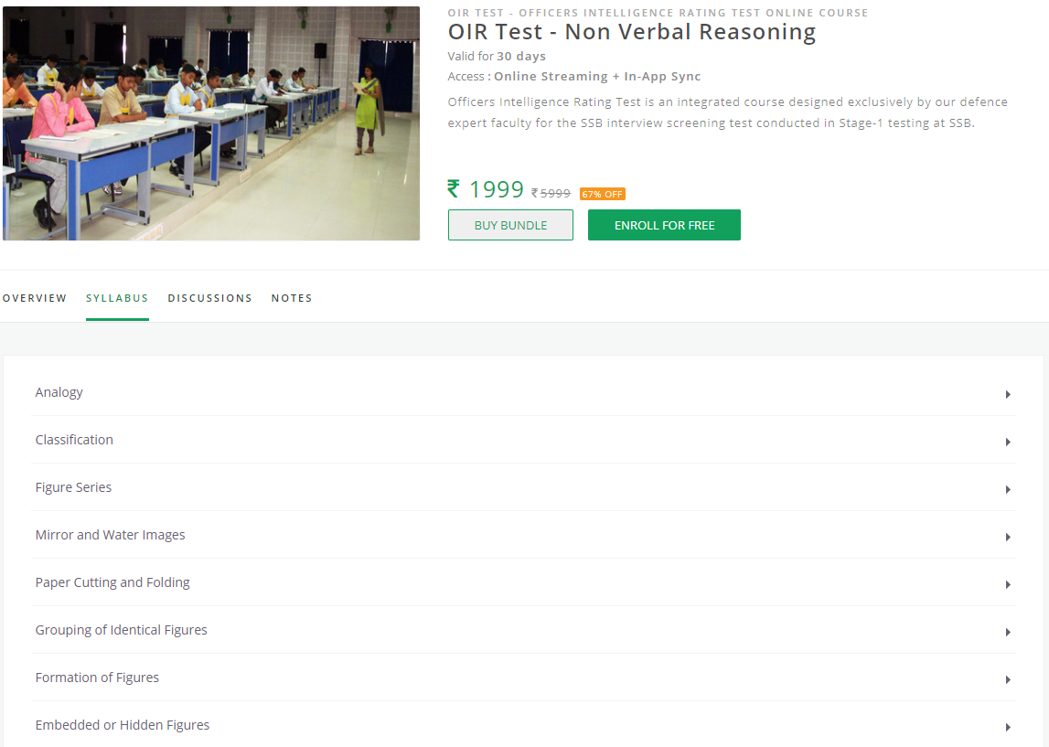 2000+ OIR Test Questions For SSB Interview – OIR Test Online Course