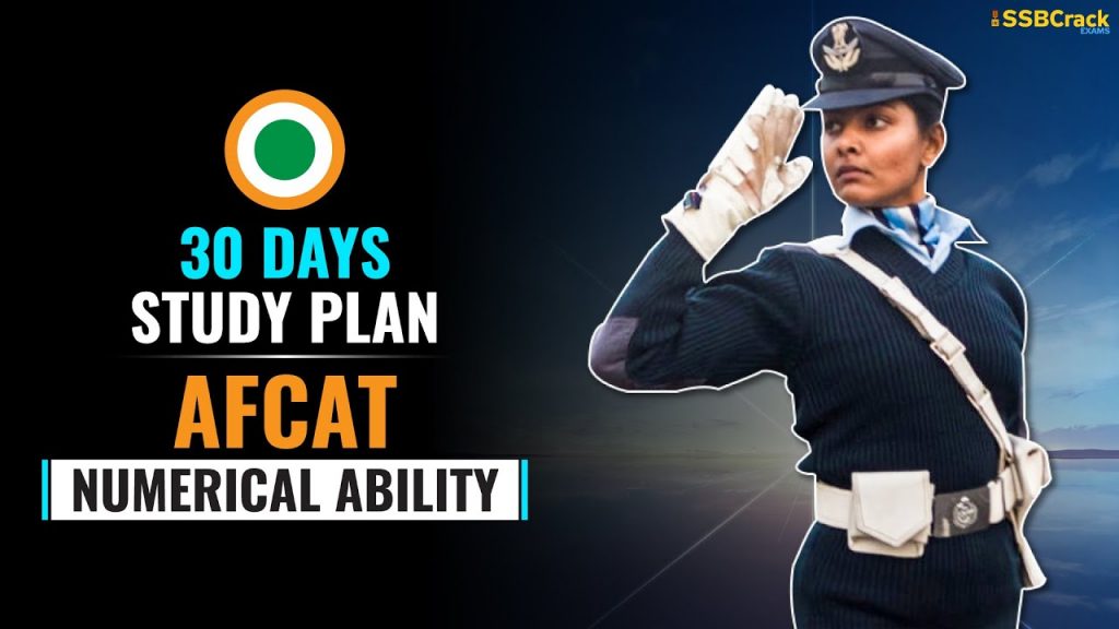 AFCAT Numerical Ability Study Plan [30 Days]