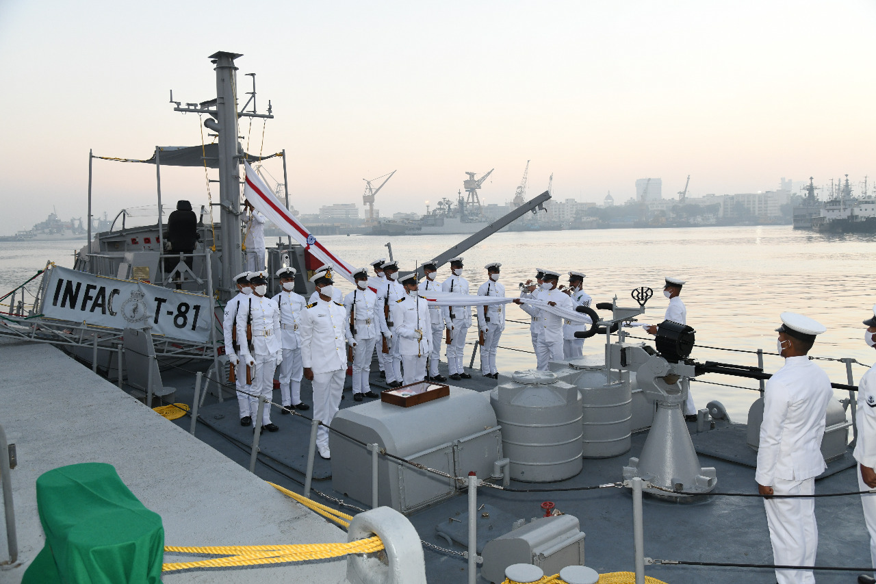 Indian Naval Fast Attack Craft (IN FAC) T-81 Of The Super Dvora MK II ...