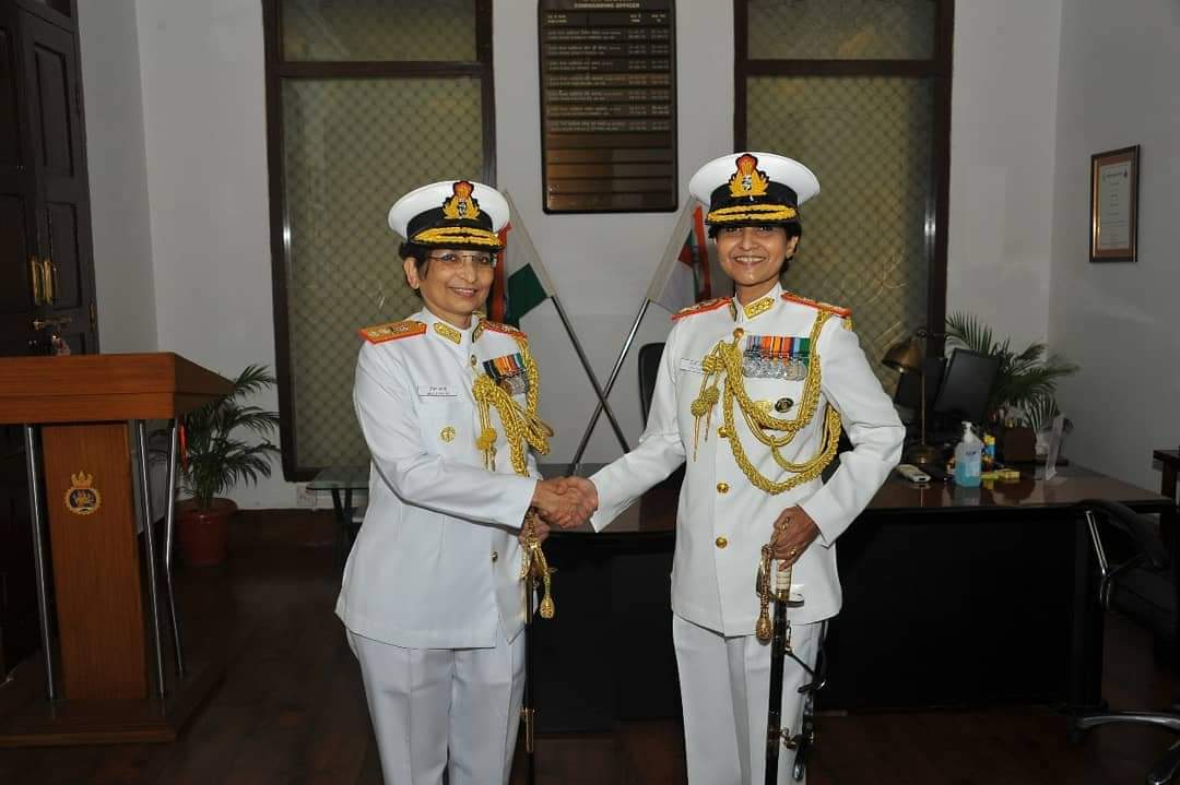 Surgeon Rear Admiral Arti Sarin Takes Over Command Of INHS Asvini