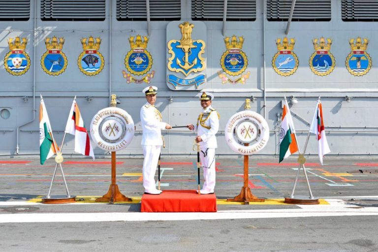 Rear Admiral Ajay Kochhar Took Over Flag Officer Commanding Western ...