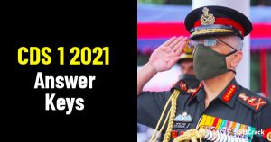 CDS 1 2021 Answer Keys [All Sets]