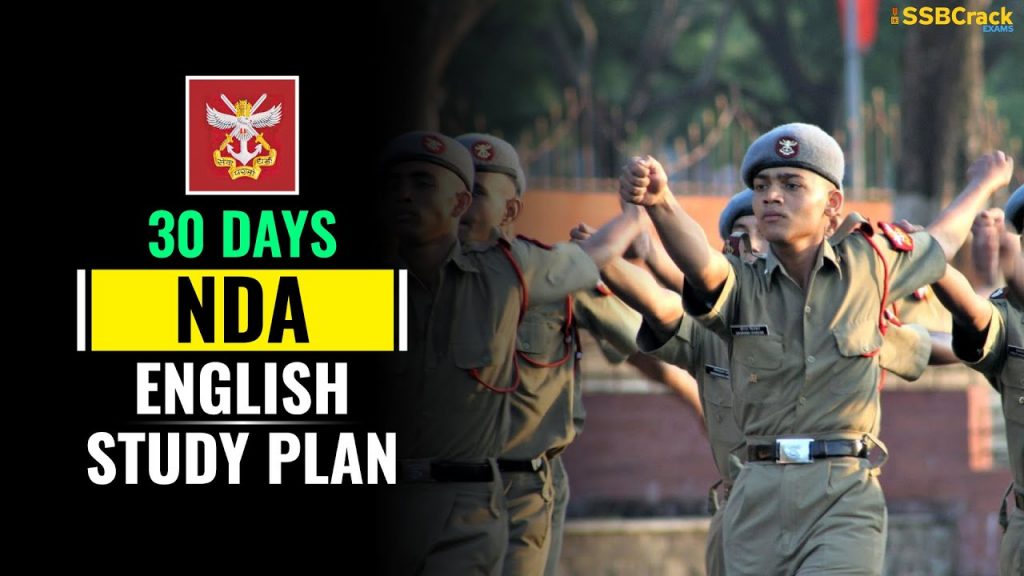 NDA Exam English Study Plan [30 Days]