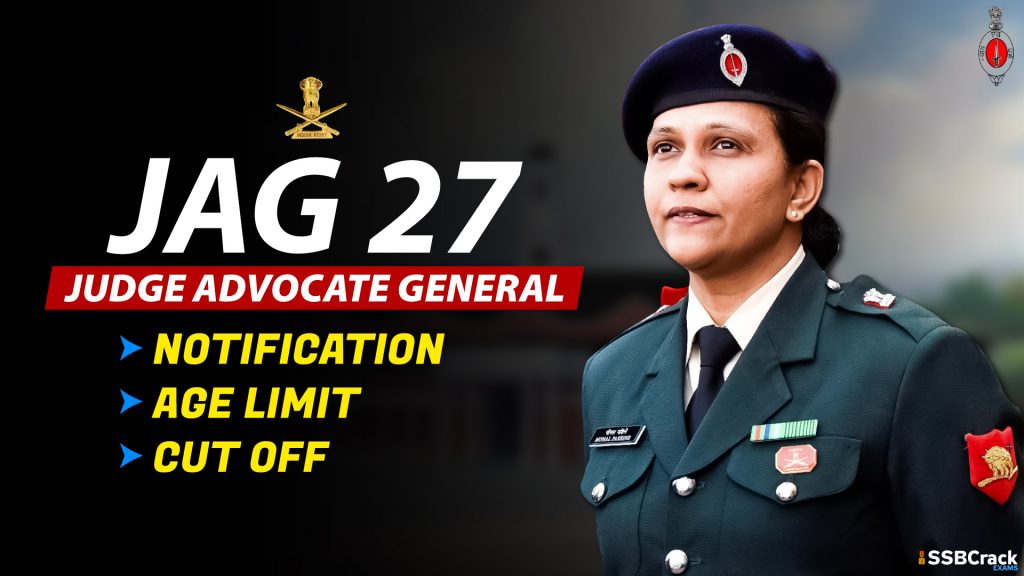 JAG Entry 27th Course Notification – Judge Advocate General Branch