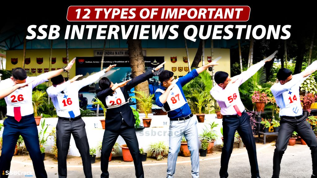 12 Different Types Of Important SSB Interviews Questions