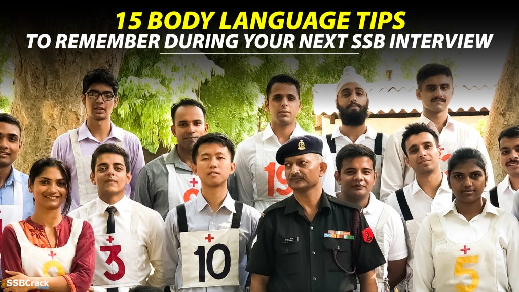 15 Body Language Tips To Remember During Your Next SSB Interview