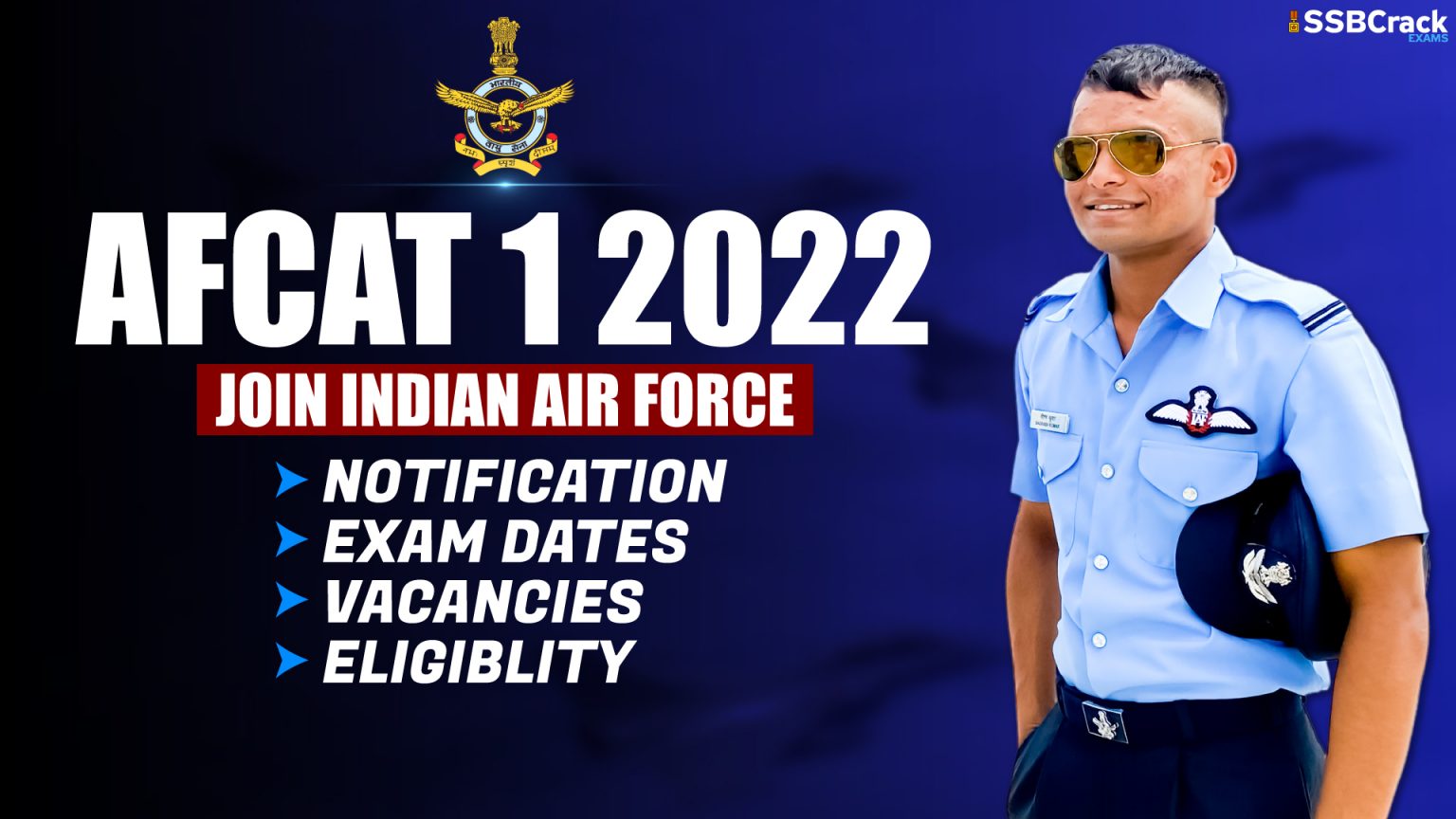 AFCAT 1 2022 Notification Published By Air Force