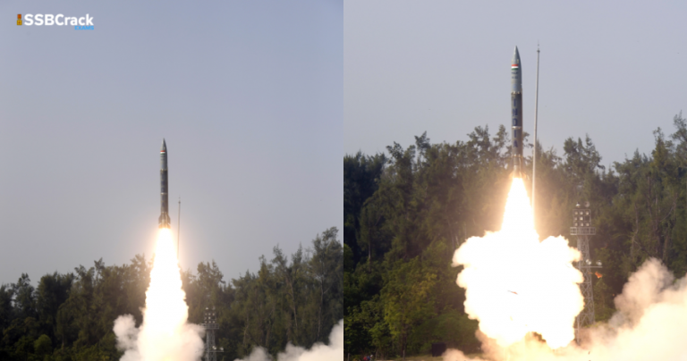 ‘Agni P’ New Generation Ballistic Missile Successfully Test-Fired