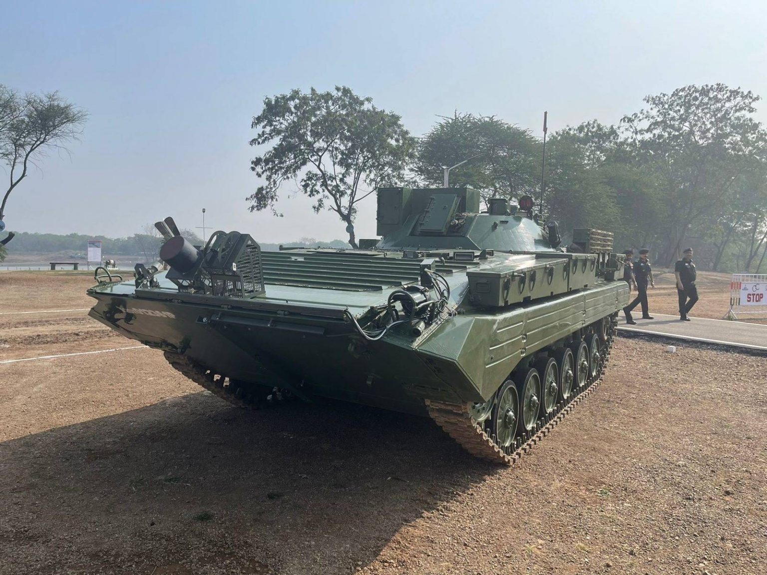 Indian Army Inducts Armoured Engineer Reconnaissance Vehicle (AERV)