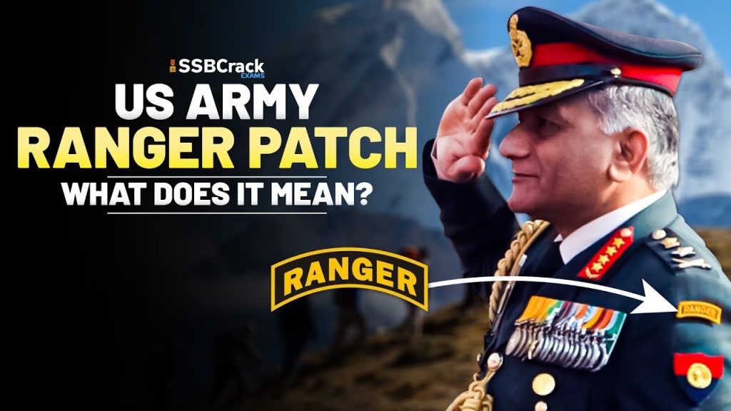 Why Indian Army Soldiers Wear US Army Ranger Patch, What Does It Mean?