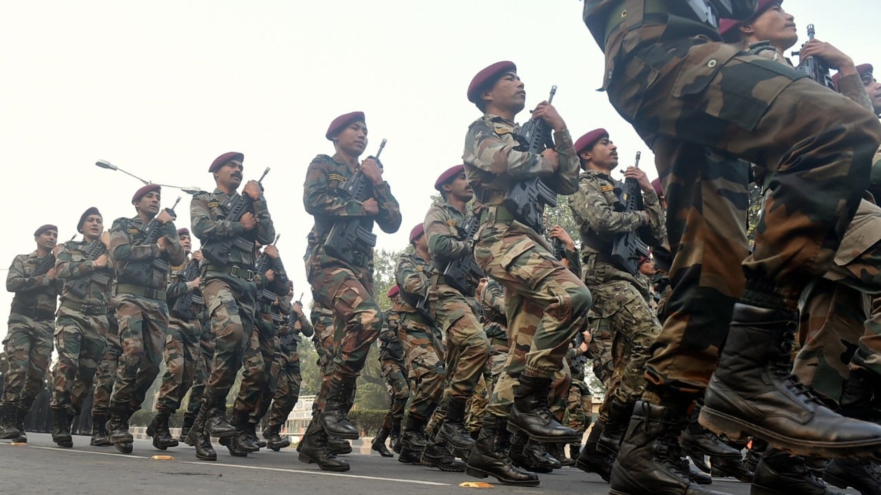 Pictures: Republic Day Parade Rehearsal On Full Swing