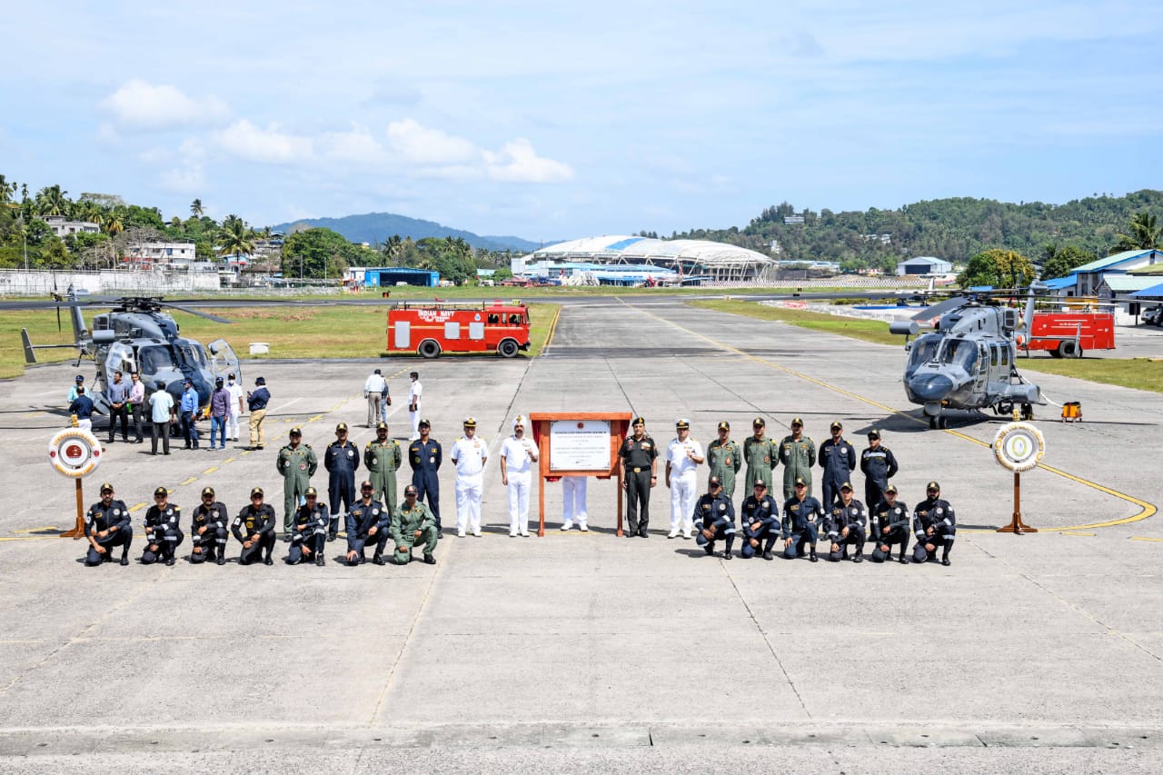 Tri-Service Andaman & Nicobar Command Inducts Advanced Light Helicopter ...