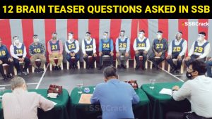 12 Brain Teaser Questions Asked In SSB Interview