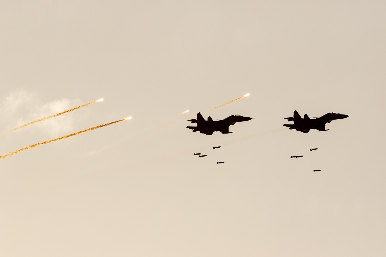 Indian Airforce In Full Swing For Its Fire Power Demonstration At ...