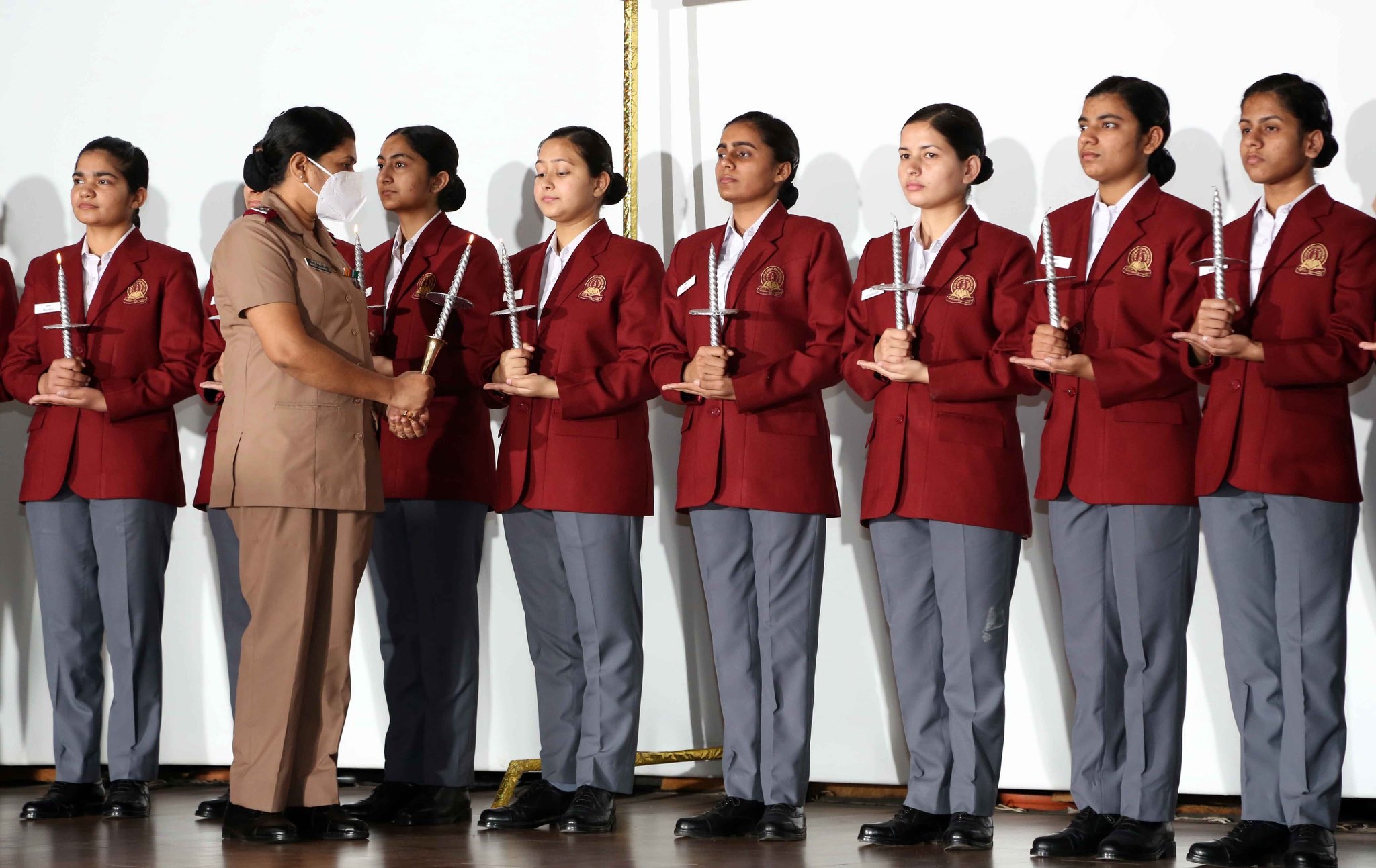 Lamp Lighting Ceremony of Military Nursing Service, College of Nursing