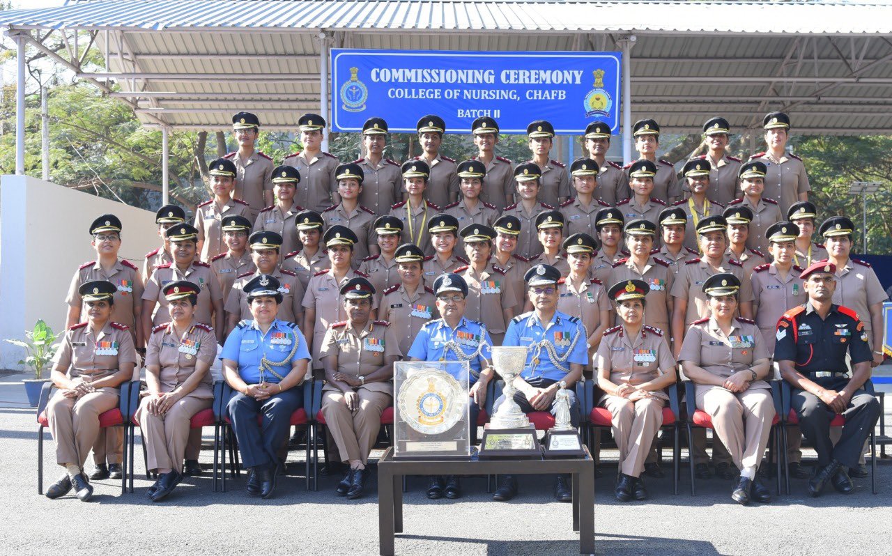 Military Nursing Service Cadets Passing Out Parade Held At Command ...