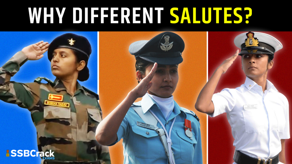 Why Army Navy Air Force Have Different Salutes?