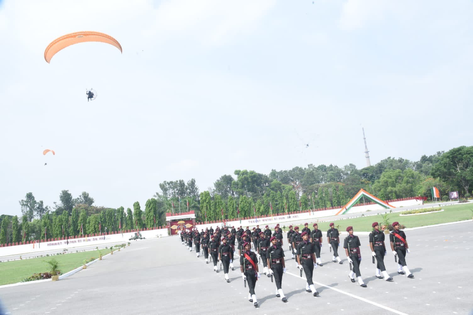 55 Young Paratroopers Passing Out Parade Held At Parachute Regiment ...