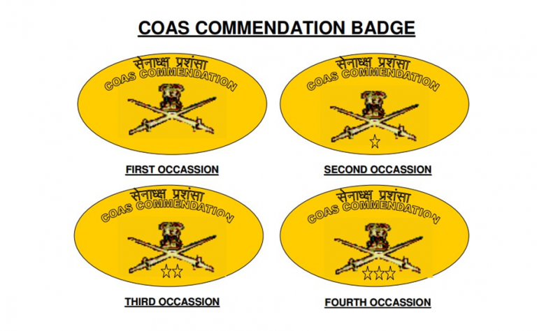 What Are Commendation Badges In The Indian Army And How To Earn Them?