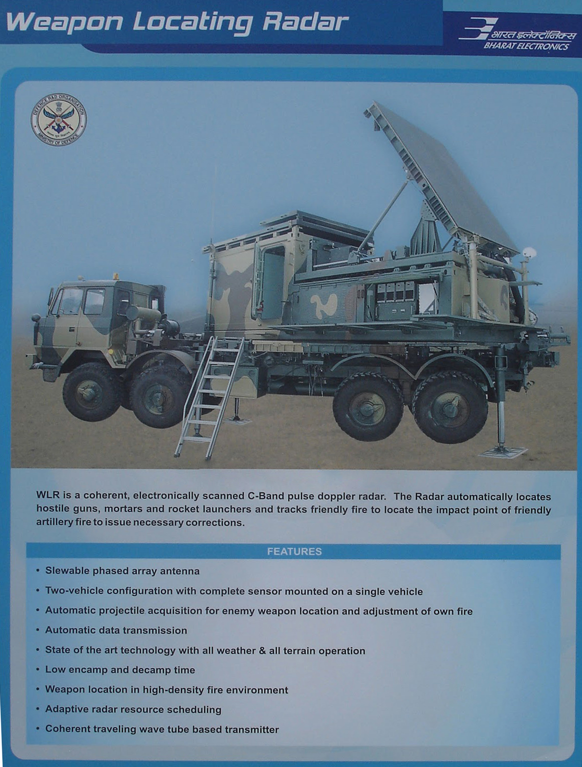 Indian Army To Acquire Made-In-India 'Swathi' Weapon-Locating Radars ...