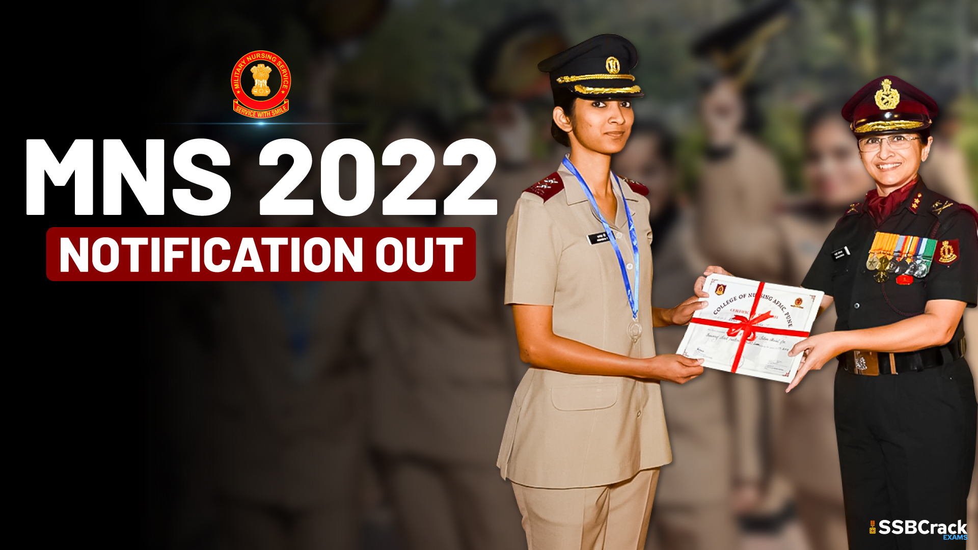 Military Nursing Service 2022 Notification And Exam Date Out Now 