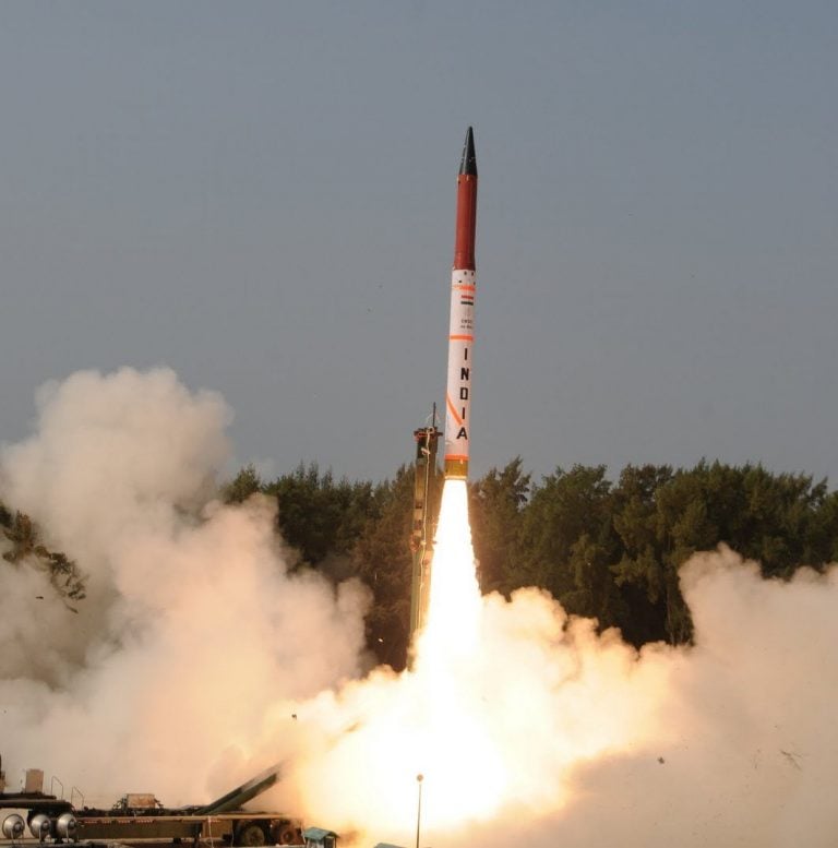 India Successfully Tests Nuclear Capable Agni-IV Missile