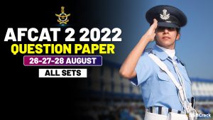 AFCAT 2 2022 Question Paper 26, 27, 28 August [All Sets]