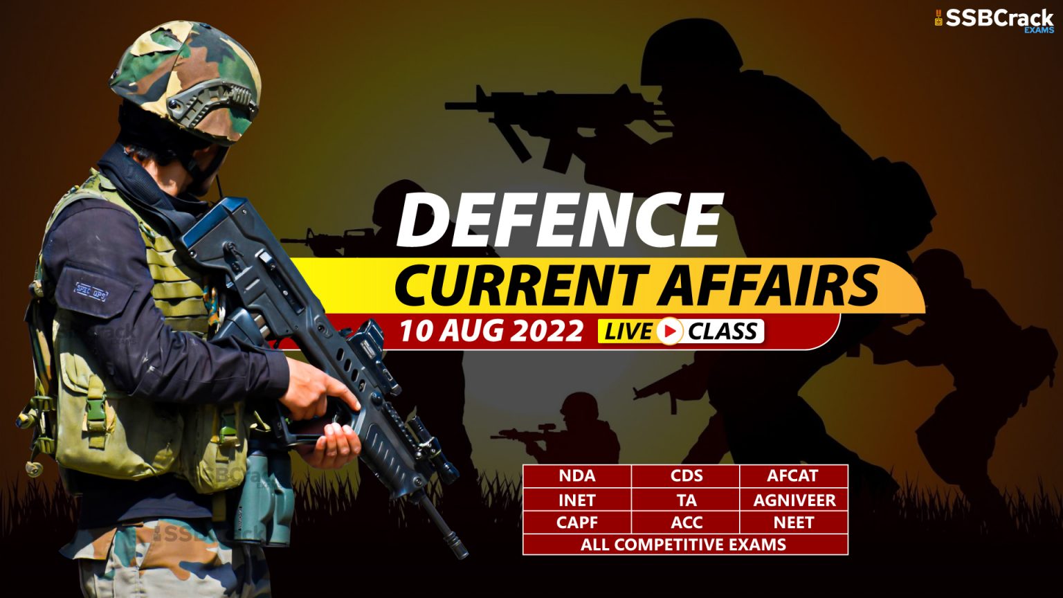 Daily Defence Current Affairs And Updates 10 August 2022 [DOWNLOAD PDF]