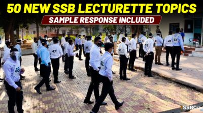 500 Latest Lecturette Topics For SSB Interview 2022 [UPDATED]