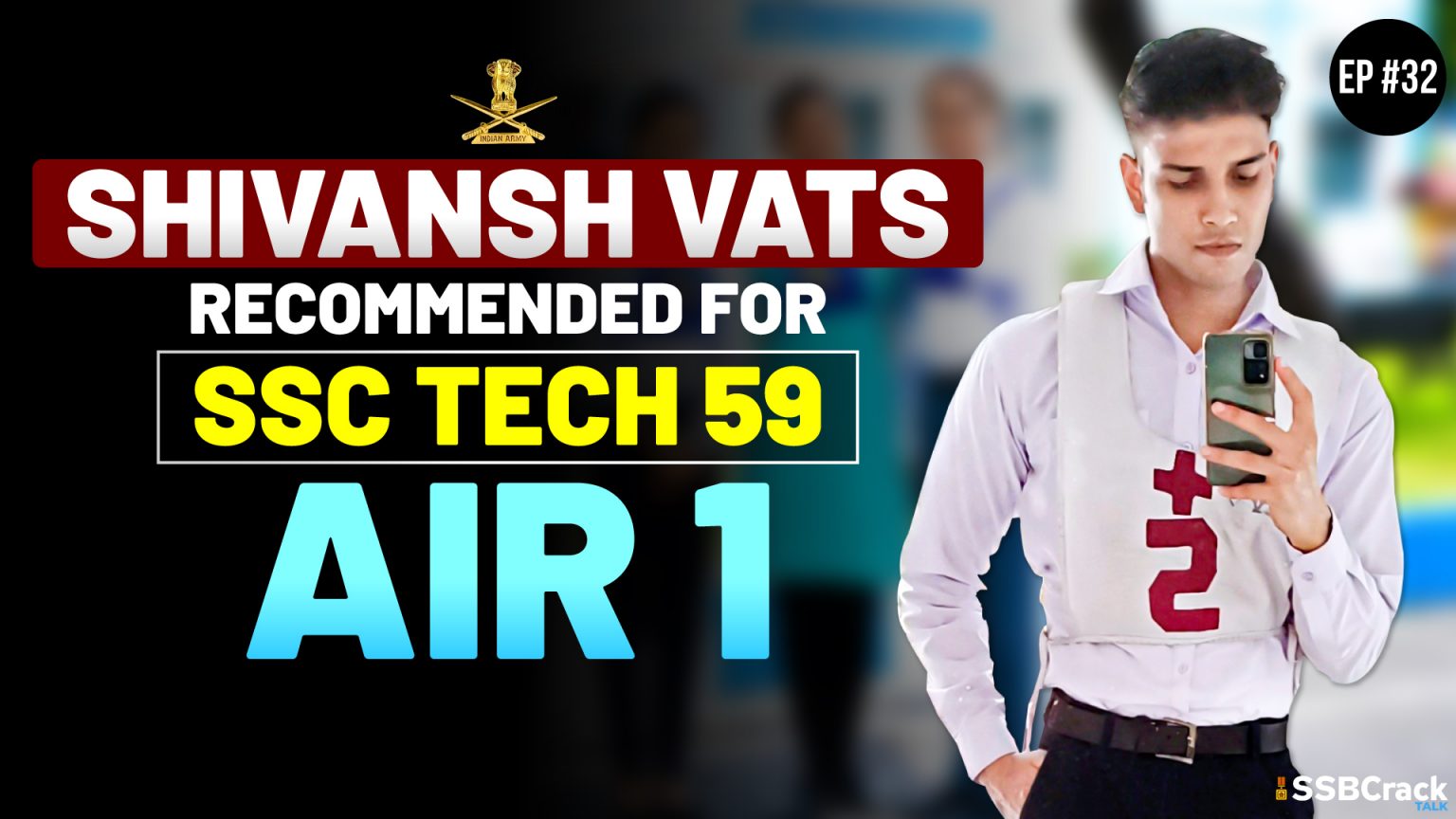 Cracked SSC Tech 59 SSB Interview from SSB Kapurthala OTA AIR-1