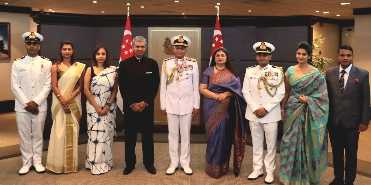 Admiral Sunil Lanba (Retd) Awarded Singapore's Military Meritorious ...