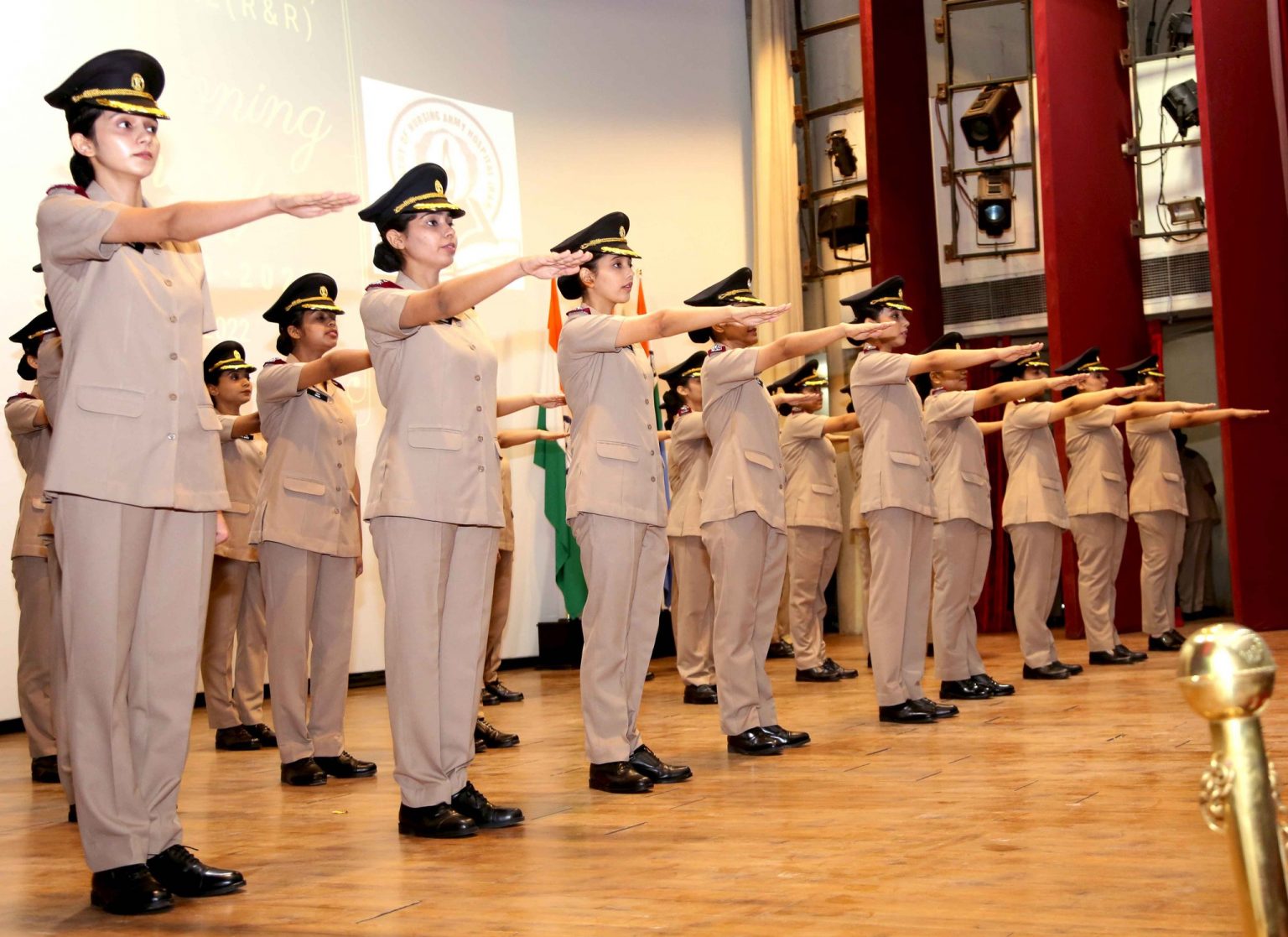 Military Nursing Service Cadets Commissioning Ceremony held in New Delhi