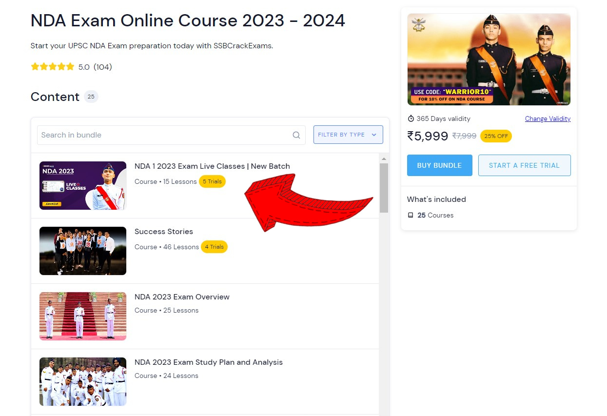 UPSC NDA 2 2022 Merit List Published – 538 Candidates Recommended