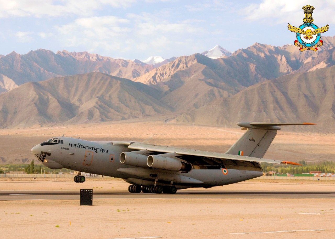 Why IAF IL-76 MD is also known as 'Gajraj'?