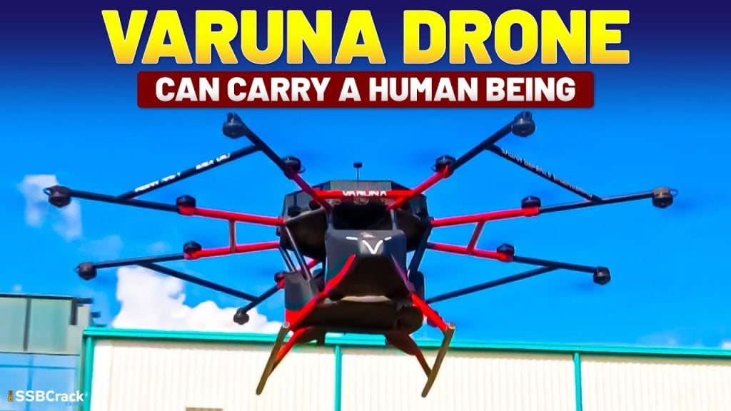 Indian Navy inducts first human-carrying drone "Varuna"