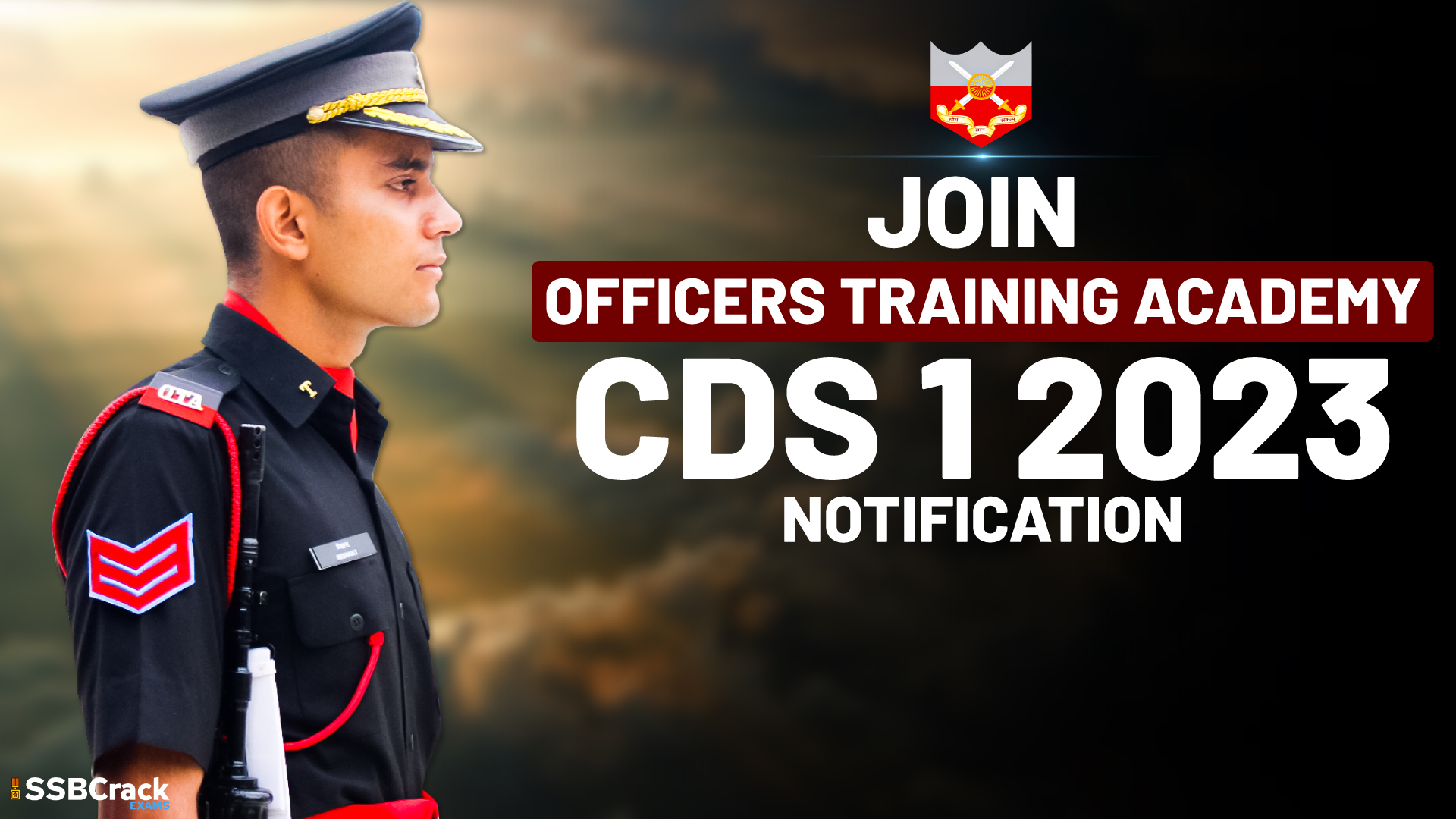 Join Officers Training Academy - CDS 1 2023 Notification
