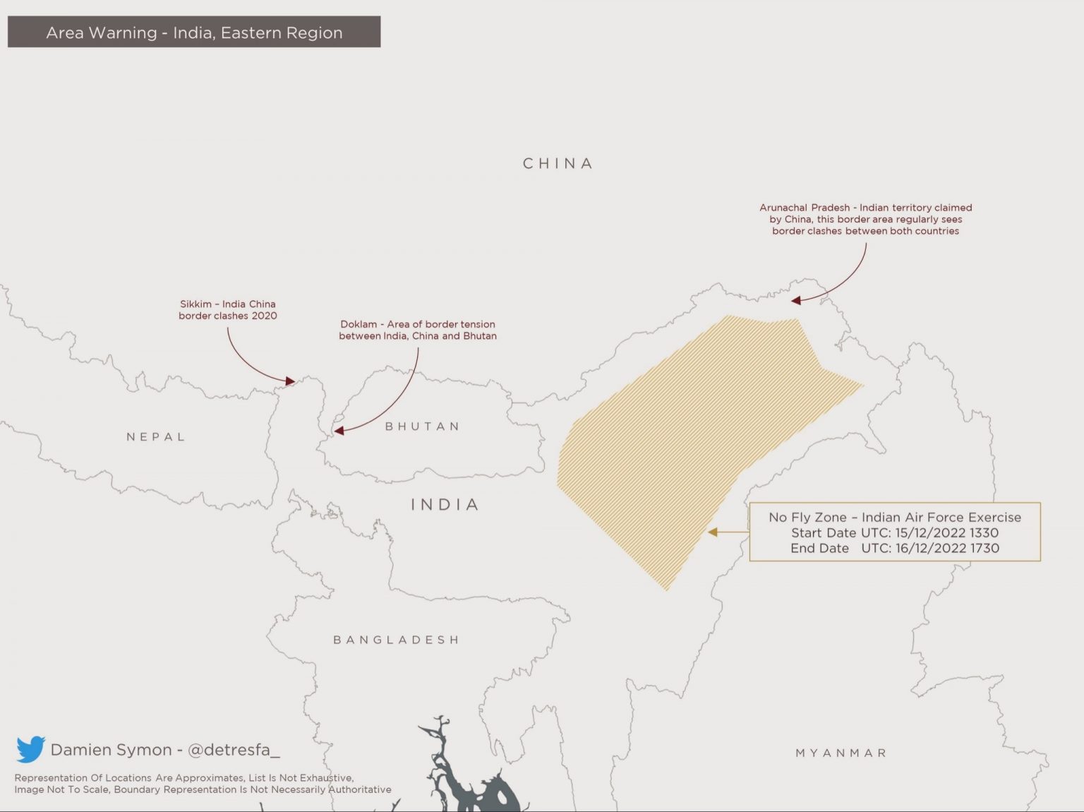 India and China Troops clashed near the Line of Actual Control in Tawang
