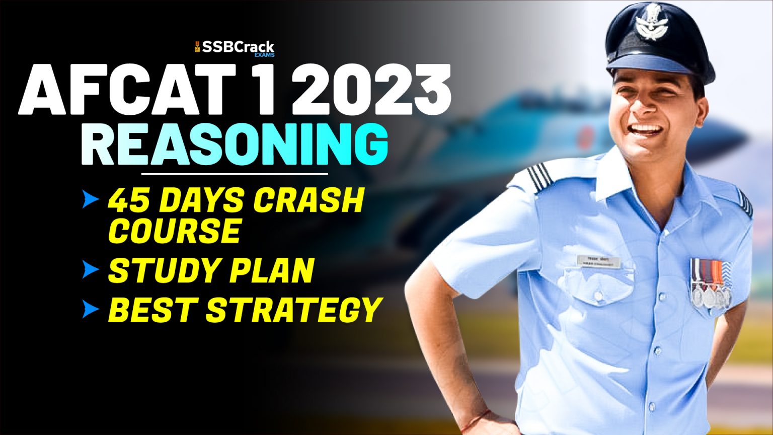 AFCAT 1 2023 Reasoning 45 Days Study Plan and Best Strategy