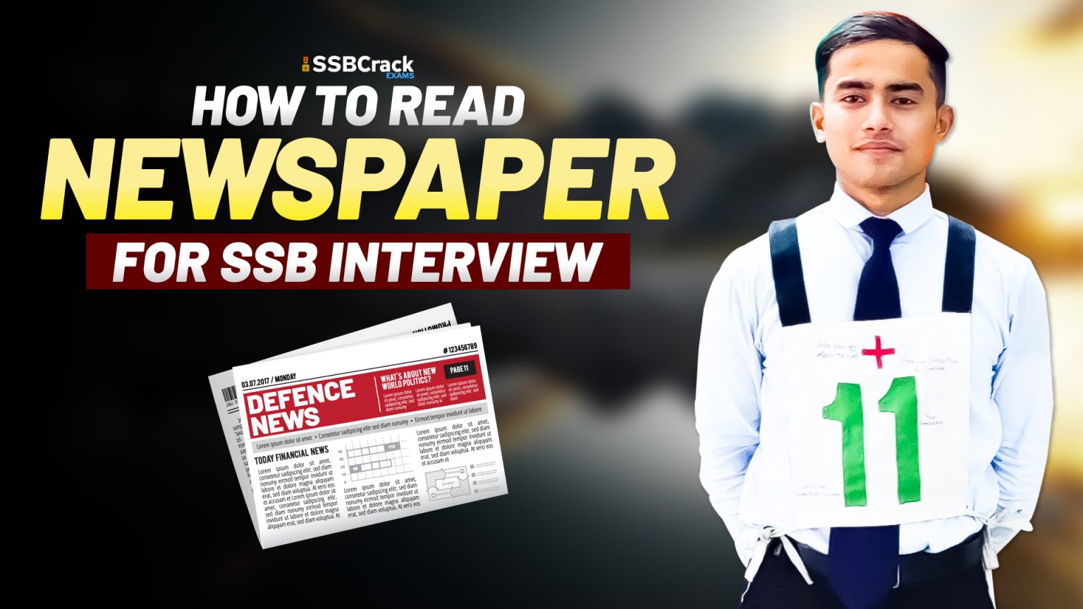 How to read a newspaper for SSB Interview