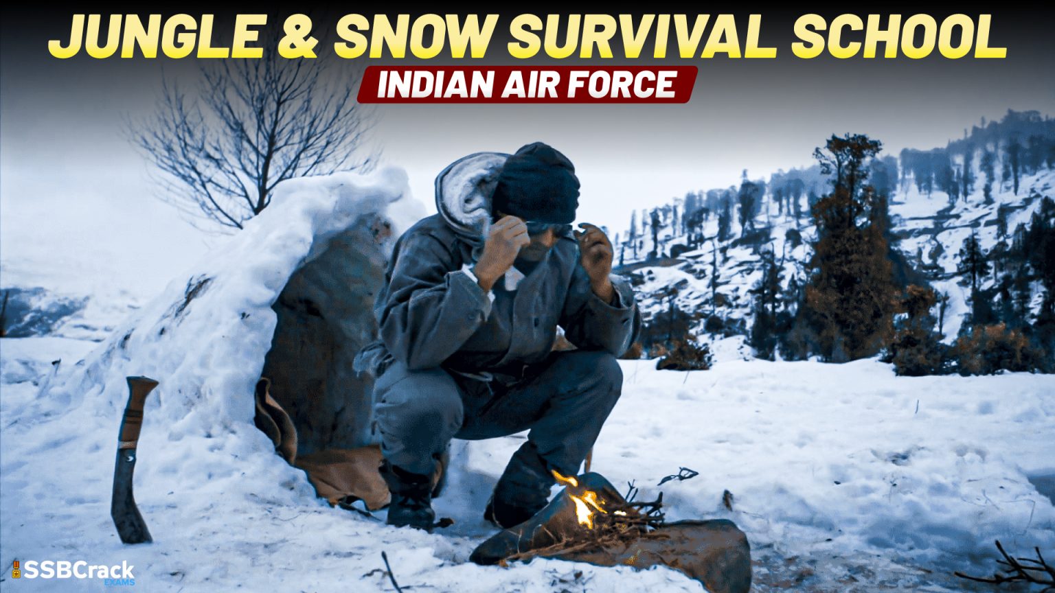 How to join the Indian Air Force Jungle & Snow Survival School?