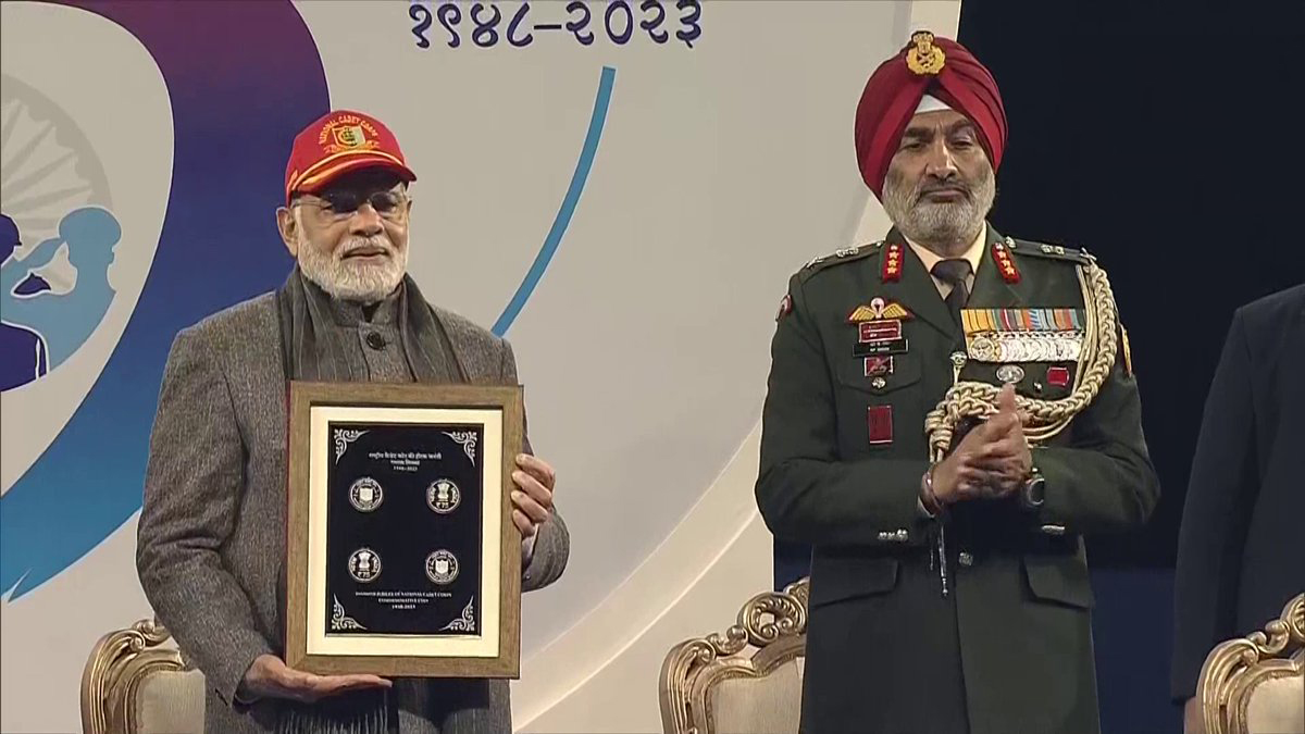 To mark the 75th anniversary of the NCC, PM Modi issues a special coin